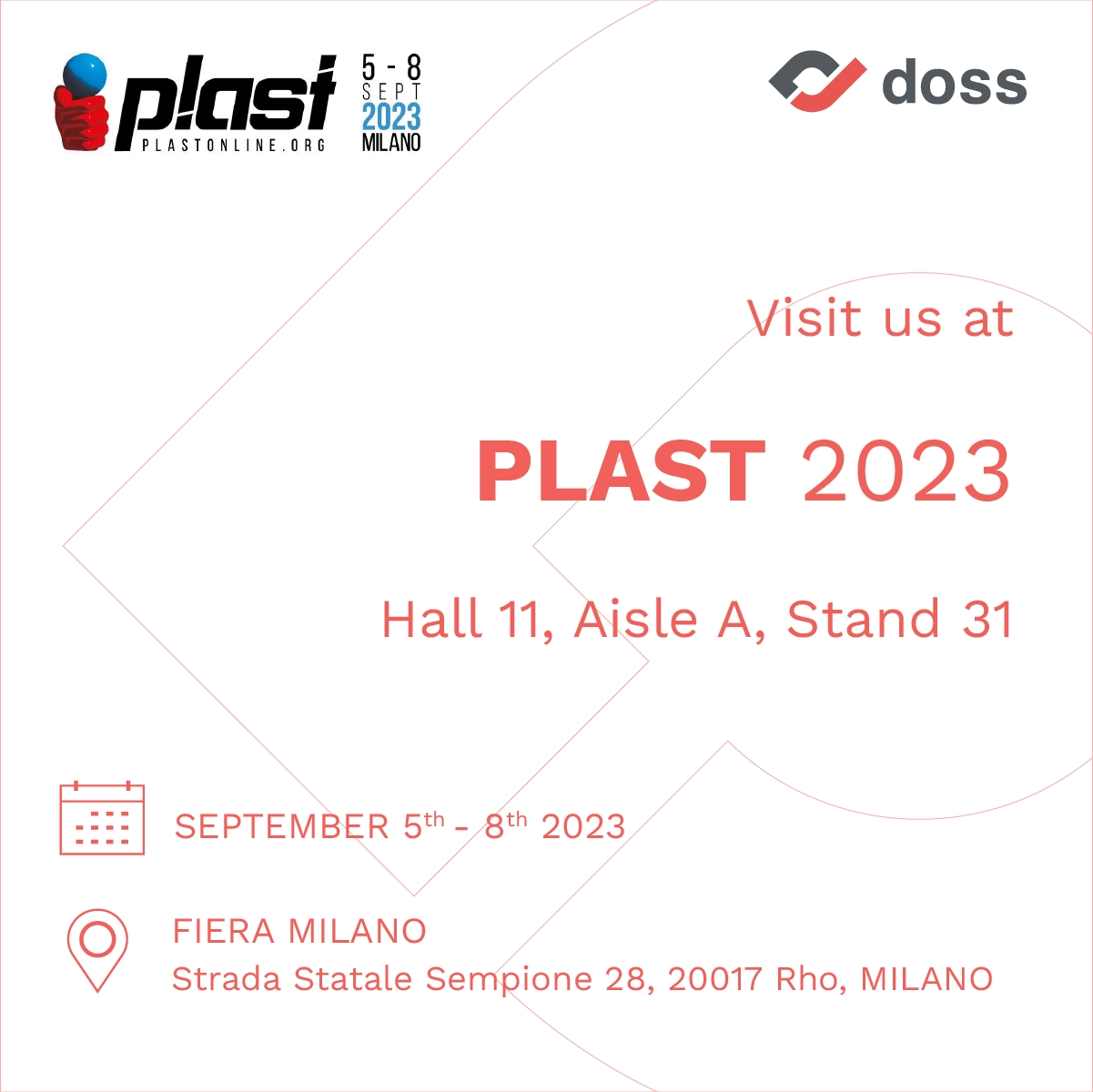 PLAST 2023 - Doss Visual Solution