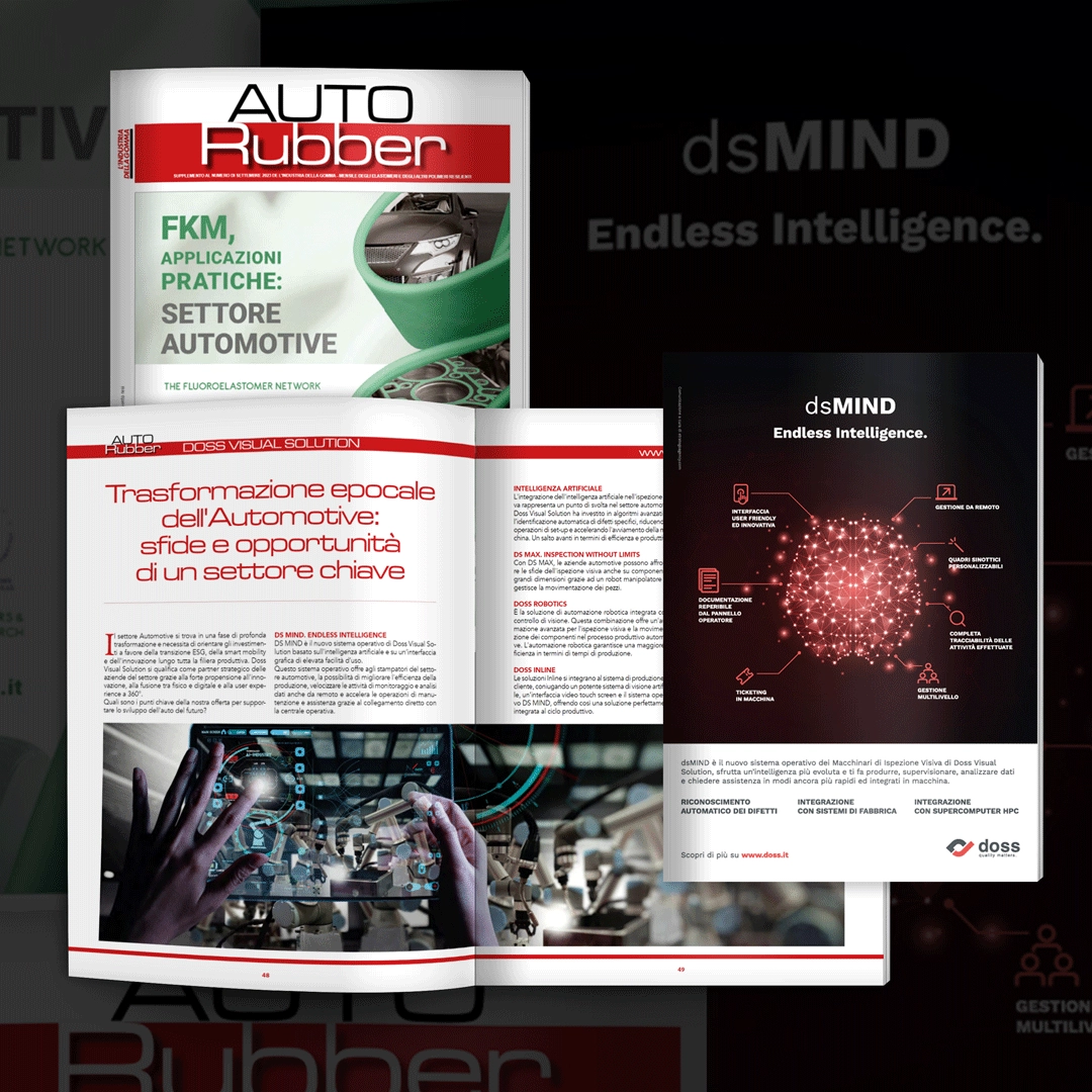 DOSS Visual Solution su Auto Rubber de L'Industria della Gomma - Doss ...